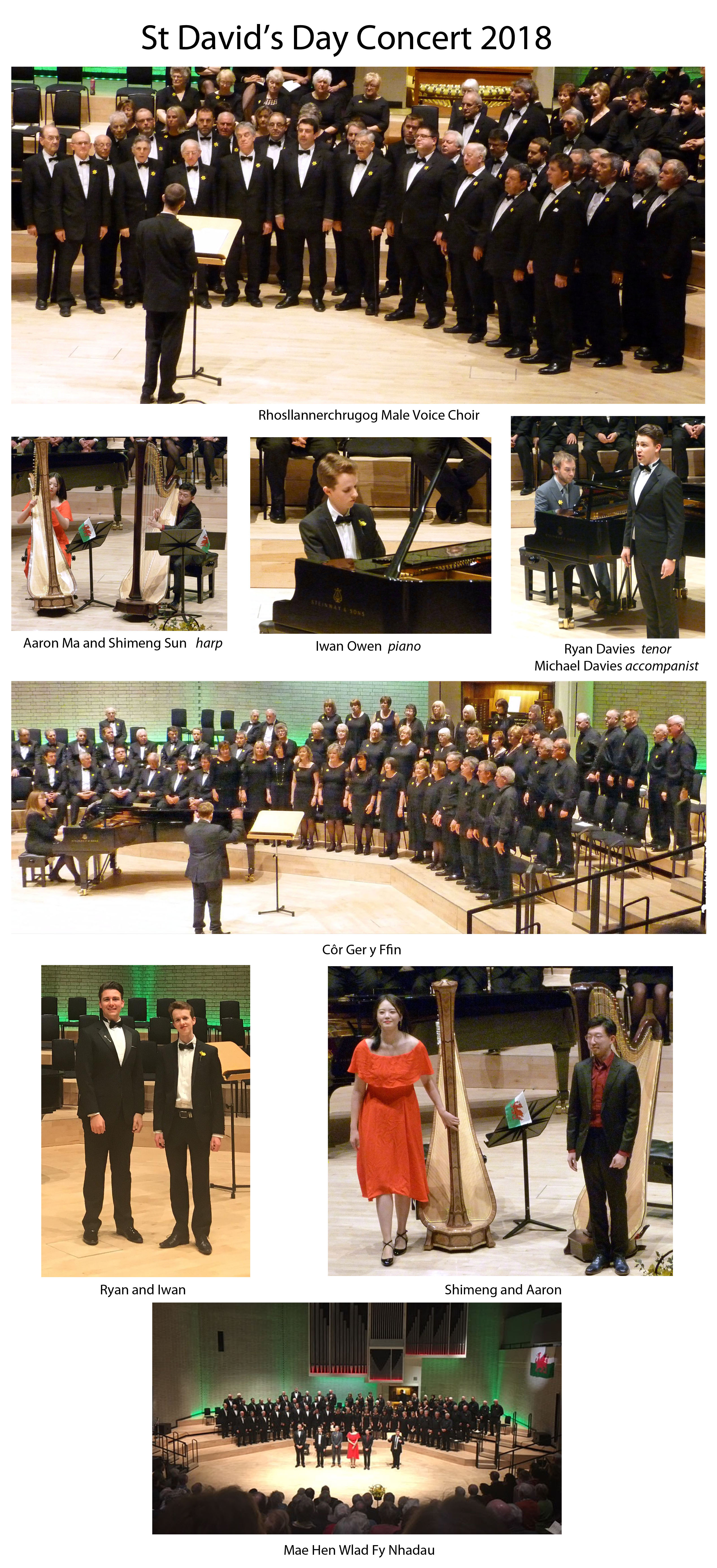 St Davids Day concert